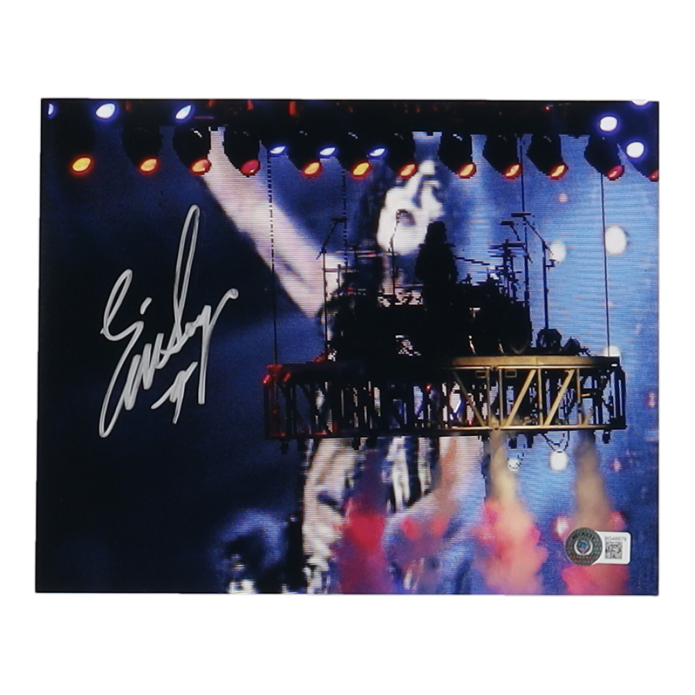 Eric Singer Signed Kiss 8x10 Photo (Beckett) | Pristine Auction