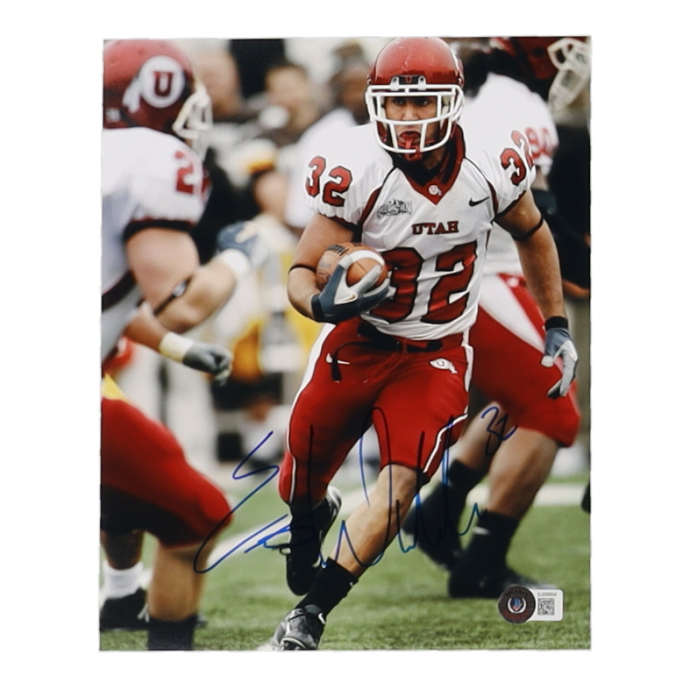 Eric Weddle Signed Utah Utes 8x10 Photo (Beckett) | Pristine Auction