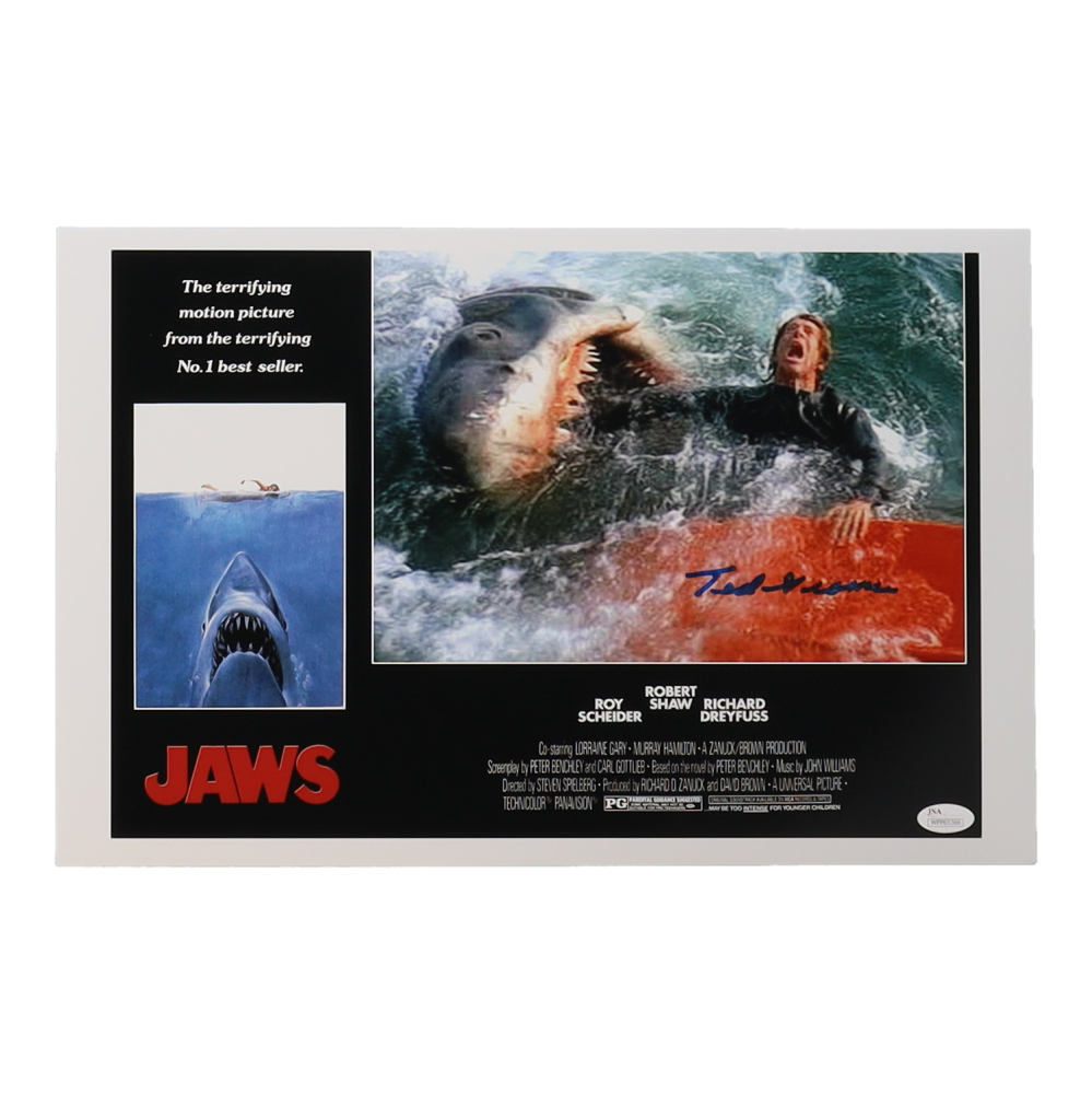 Ted Grossman Signed "Jaws" 11x17 Photo (JSA) | Pristine Auction