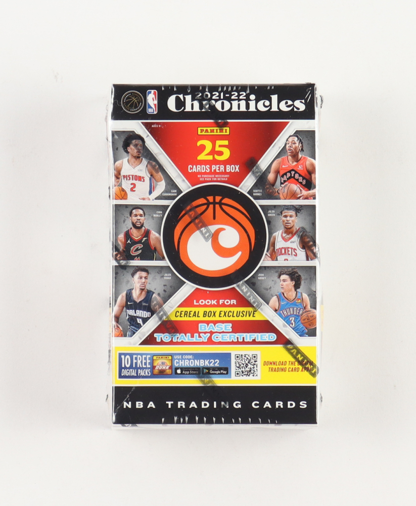 2020-21 Panini Chronicles Basketball Cereal Box with (25) Cards ...