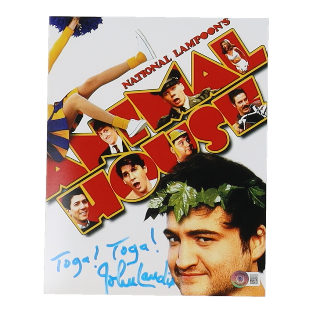 John Landis Signed "Animal House" 8x10 Inscribed "Toga! Toga!" (Beckett ...
