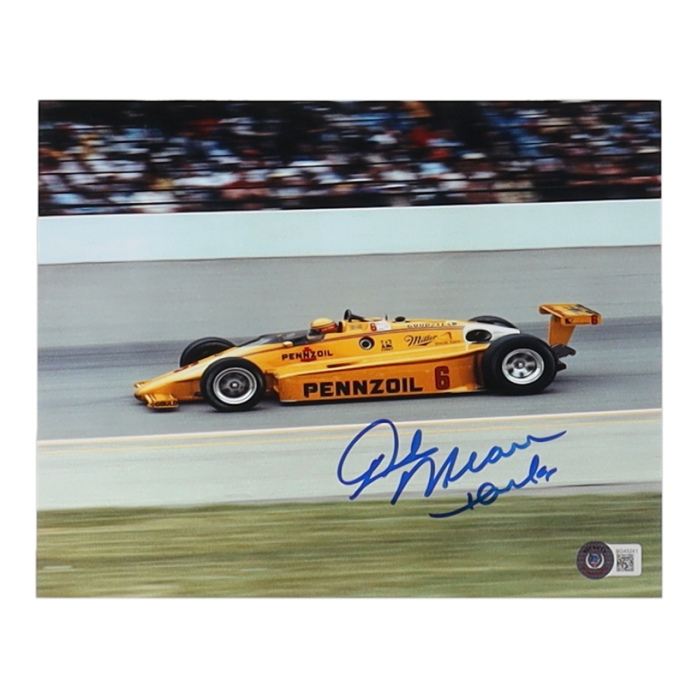Rick Mears Signed 8x10 Photo (Beckett) | Pristine Auction