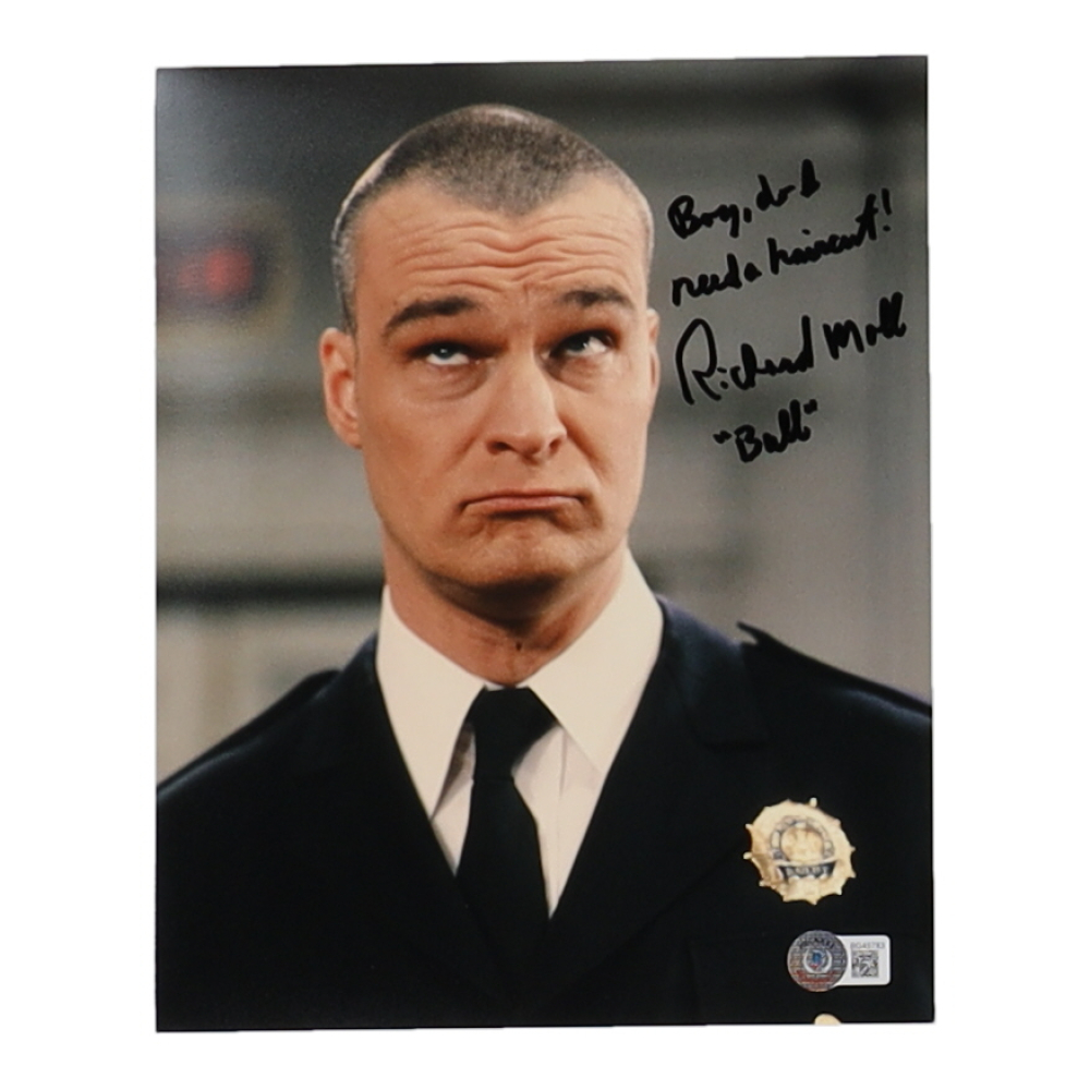 Richard Moll Signed "Night Court" 8x10 Photo Inscribed "Boy, Do I Need ...