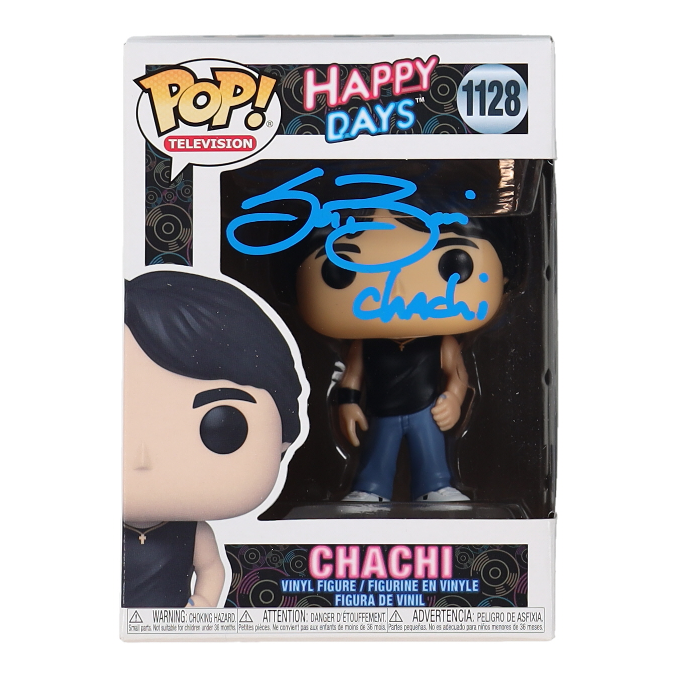 Scott Baio Signed "Happy Days" #1128 Chachi Funko Pop! Vinyl Figure ...