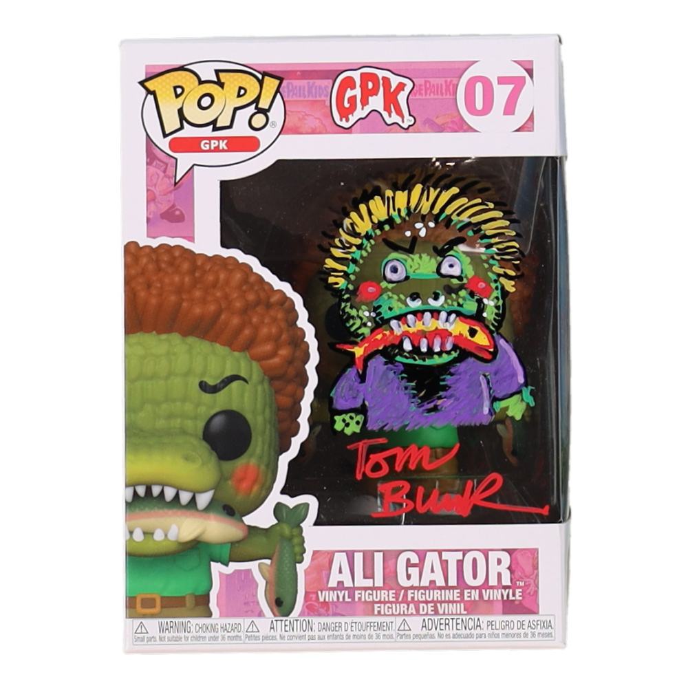 Tom Bunk Signed "Garbage Pail Kids" #07 Ali Gator Funko Pop! Vinyl ...