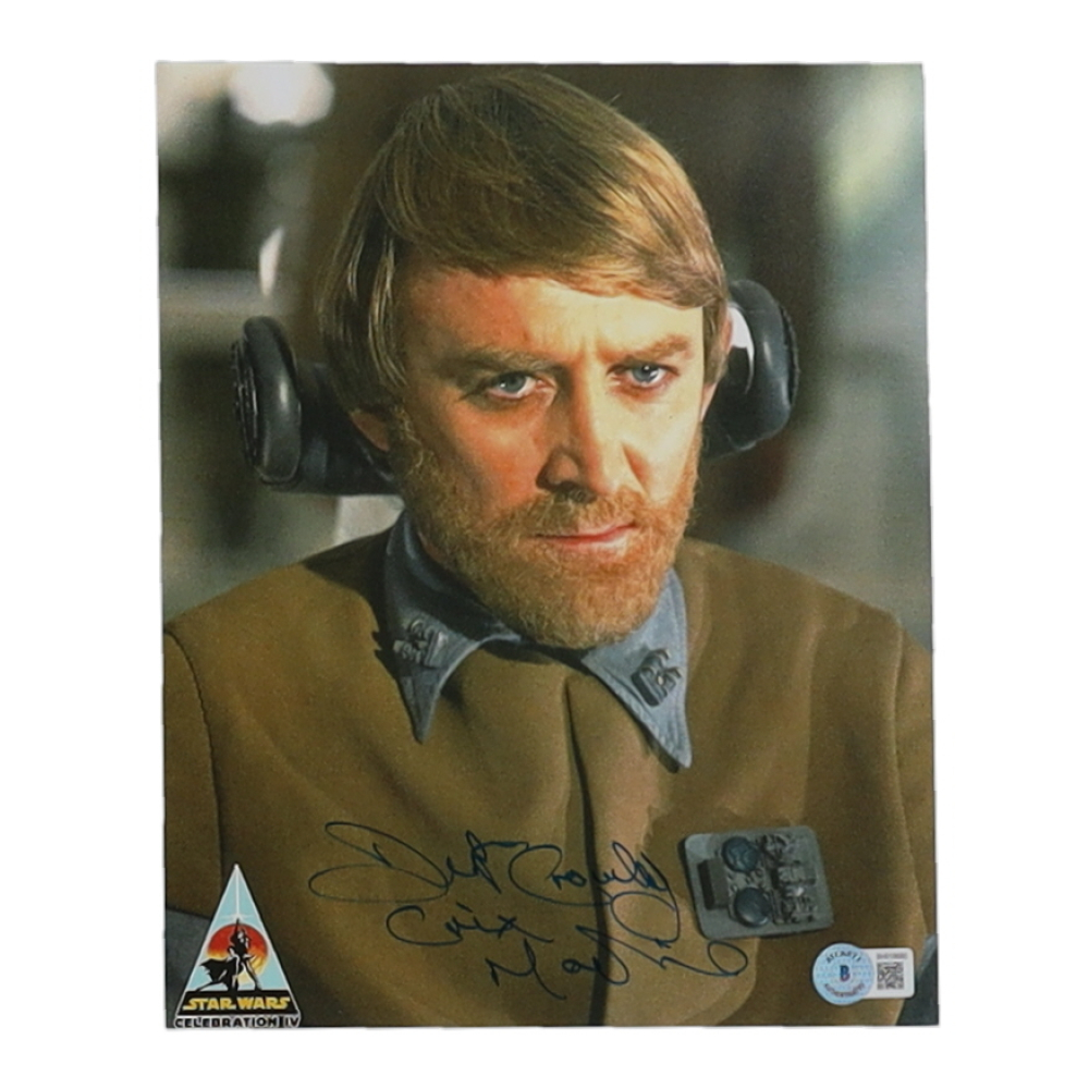 Dermot Crowley Signed "Star Wars" 8x10 Photo Inscribed "Crix Madine ...
