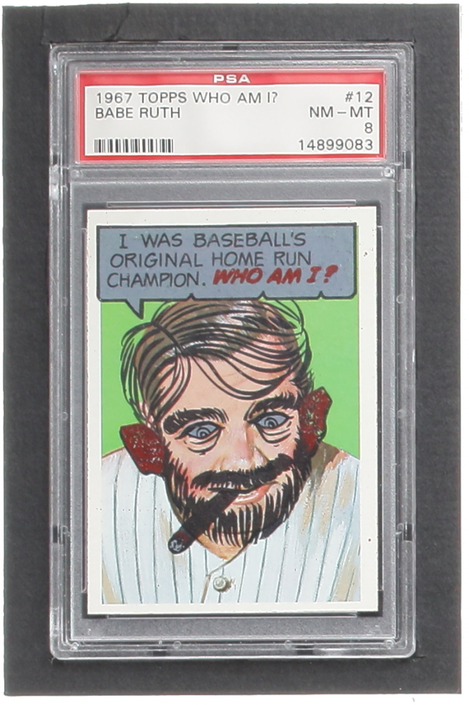 Babe Ruth 1967 Topps Who Am I #12 (PSA 8) | Pristine Auction