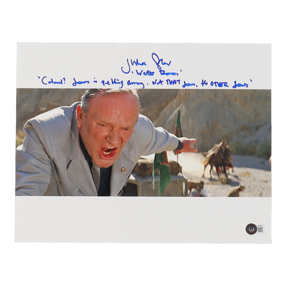 Julian Glover Signed "Indiana Jones and the Last Crusade" 11x14 Photo ...