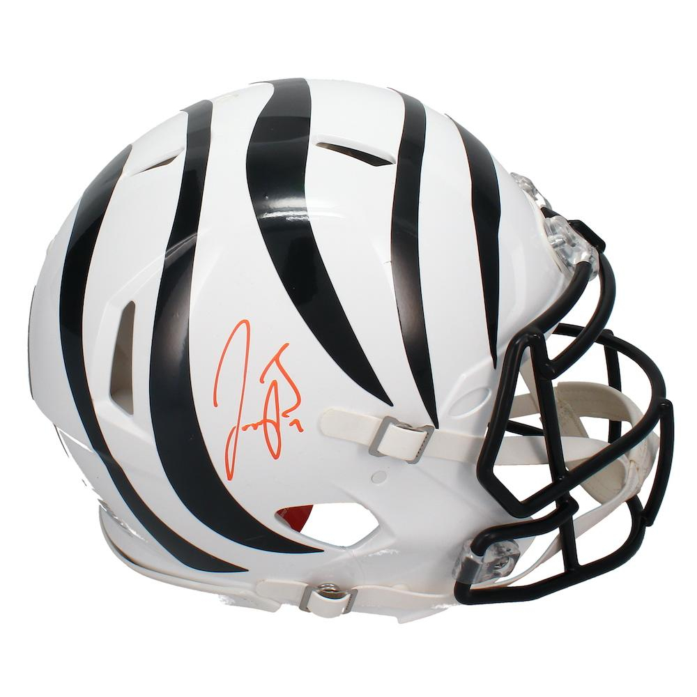 Joe Burrow Signed Bengals Full-Size Authentic On-Field White Alternate ...