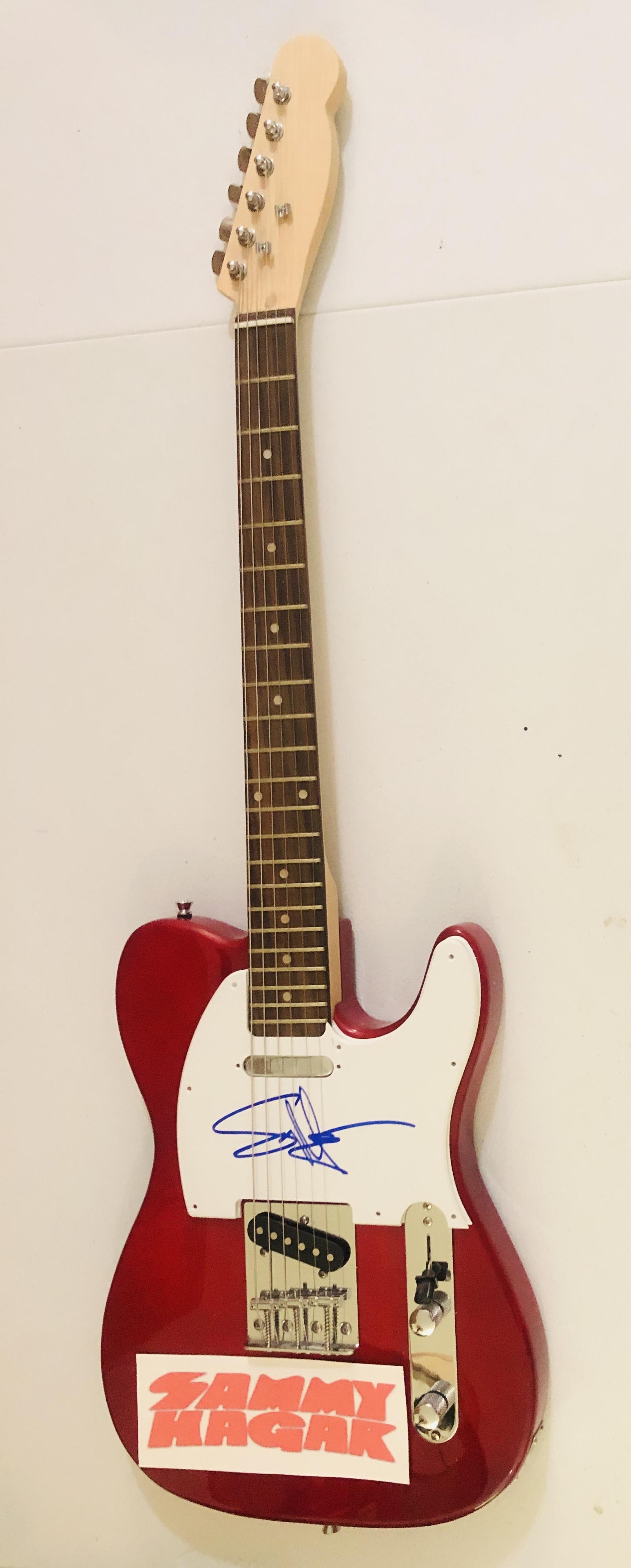 Sammy Hagar Signed 39" Electric Guitar (JSA) | Pristine Auction