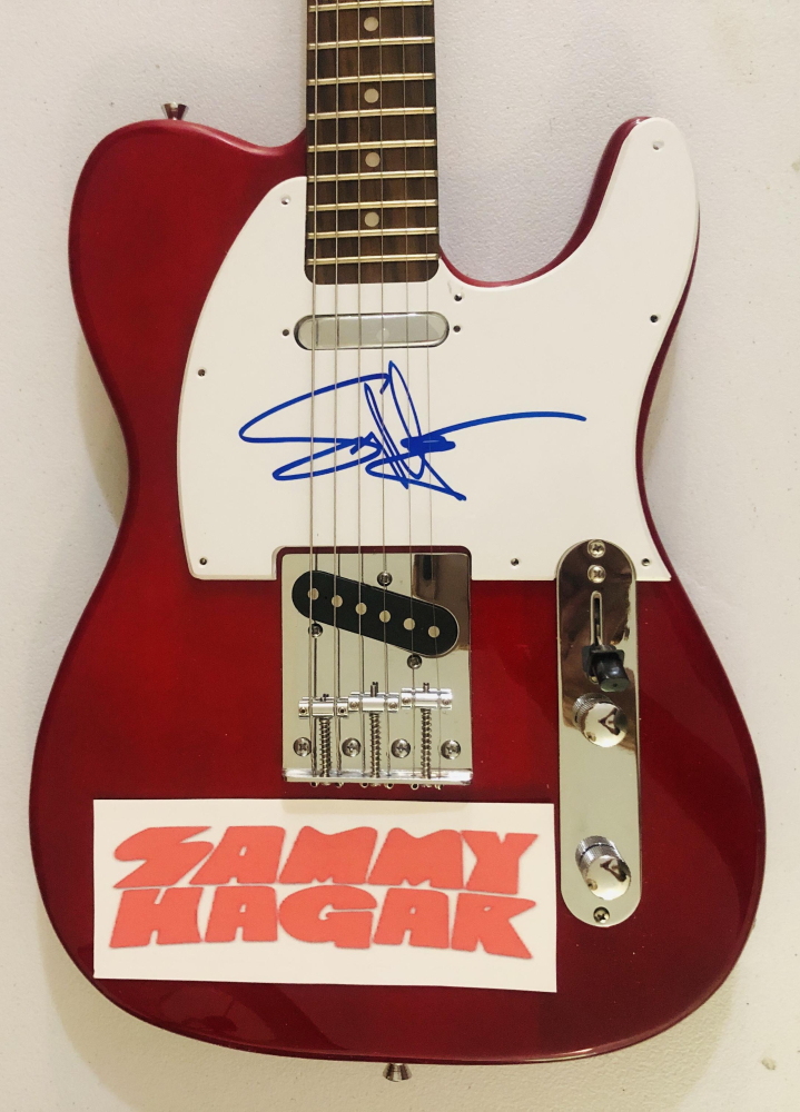 Sammy Hagar Signed 39" Electric Guitar (JSA) | Pristine Auction