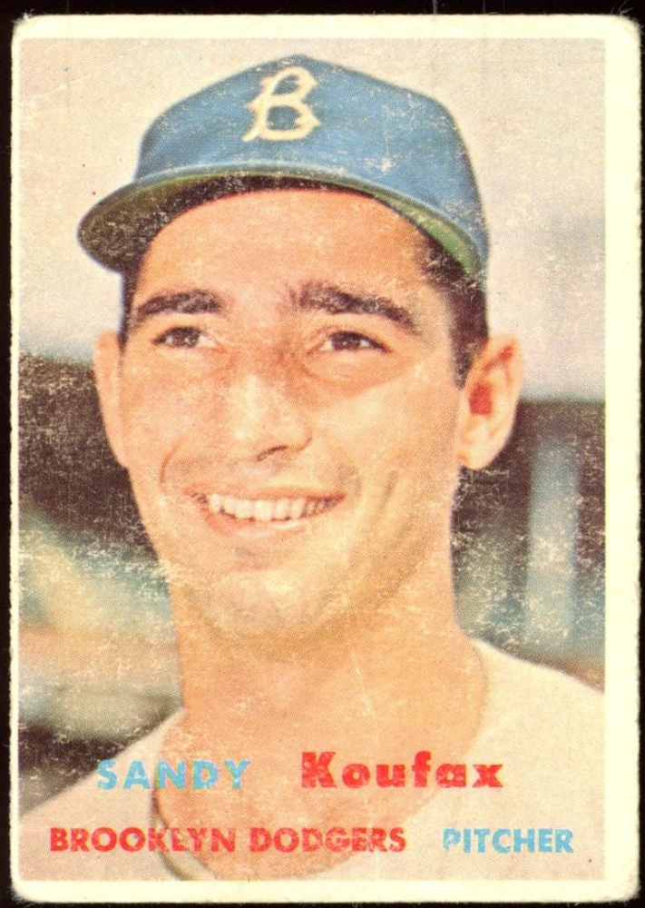 Sandy Koufax 1957 Topps #302 | Pristine Auction
