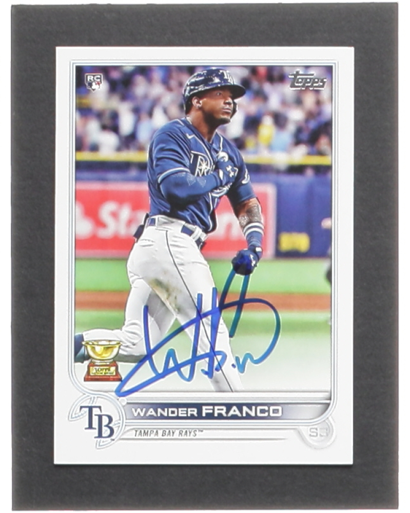 Wander Franco Signed 2022 Topps #215 RC (Franco) | Pristine Auction