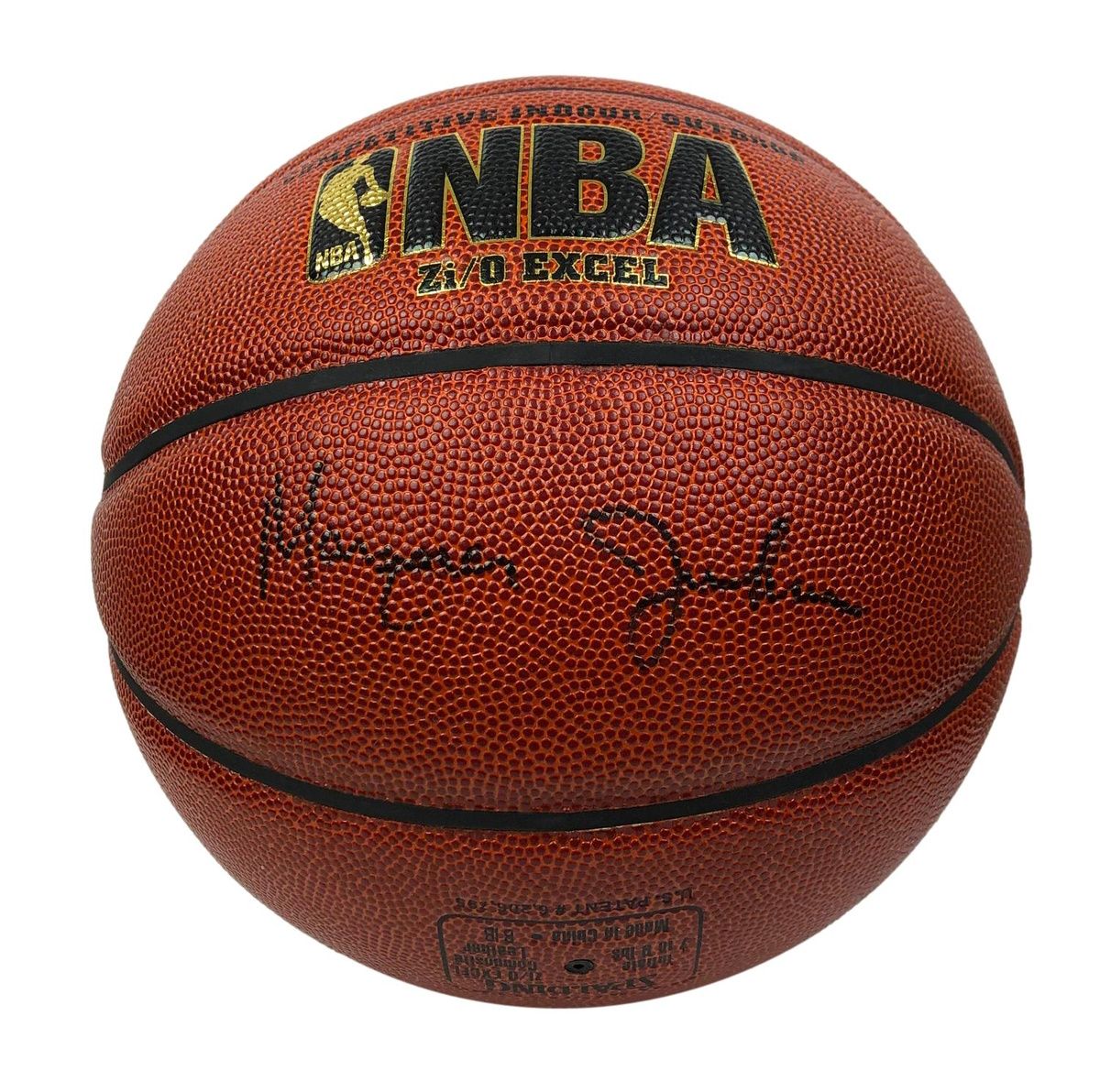 Junior Bridgeman & Marques Johnson Signed NBA Basketball (JSA ...