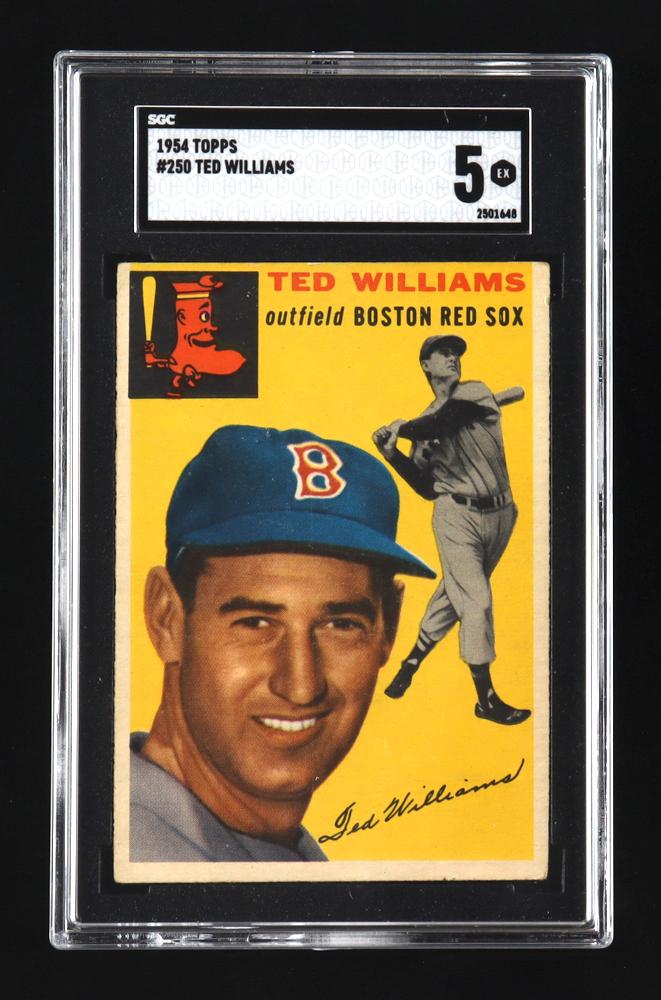 Ted Williams 1954 Topps #250 (SGC 5) | Pristine Auction