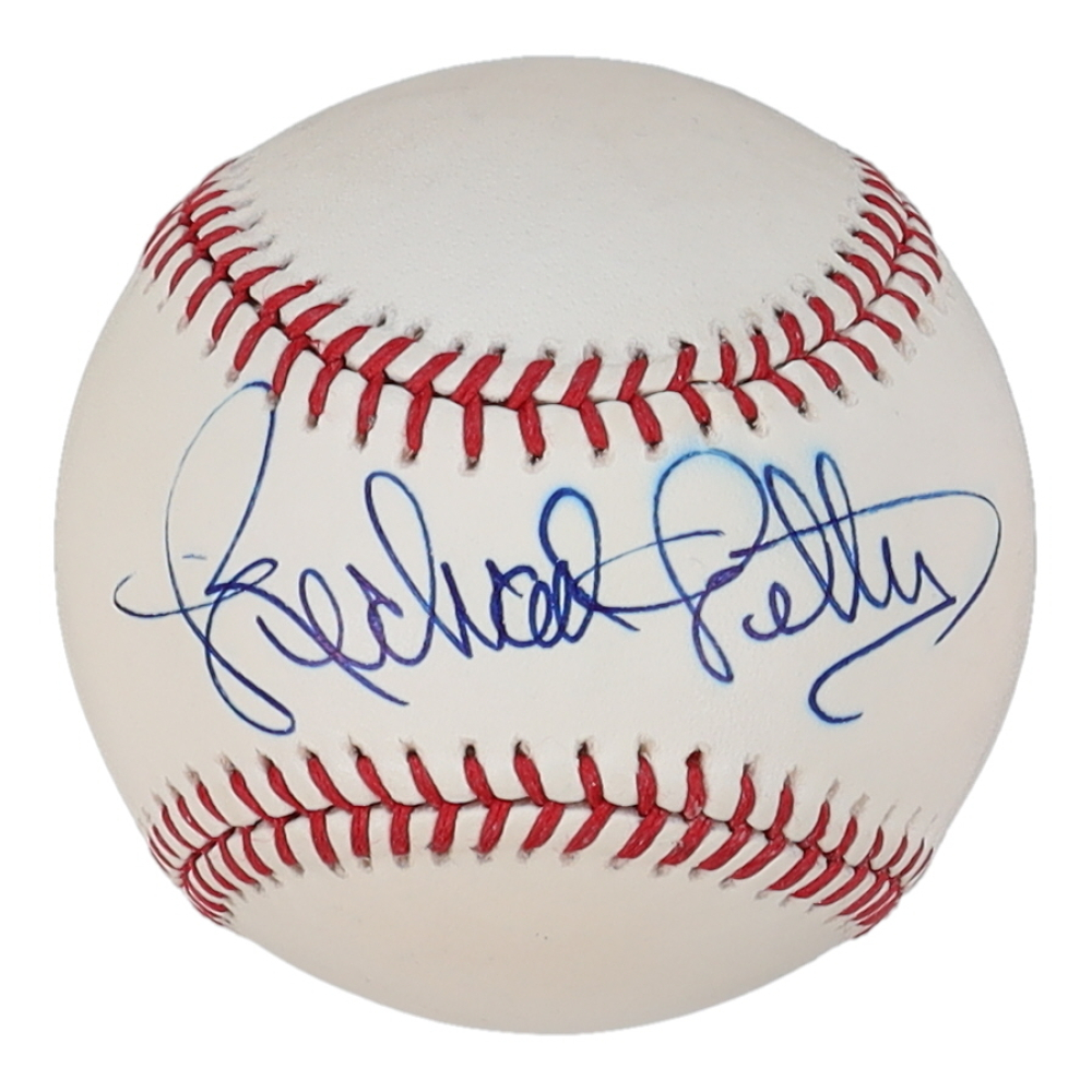 Richard Petty Signed OML Baseball (Beckett) | Pristine Auction