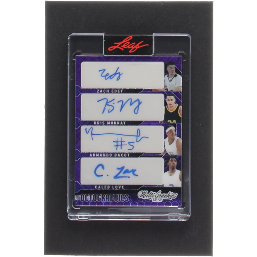 Zach Edey / Kris Murray / Armando Bacot / Caleb Love / Jordan Hawkins ...