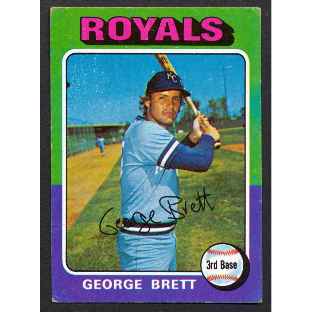 George Brett 1975 Topps #228 RC | Pristine Auction