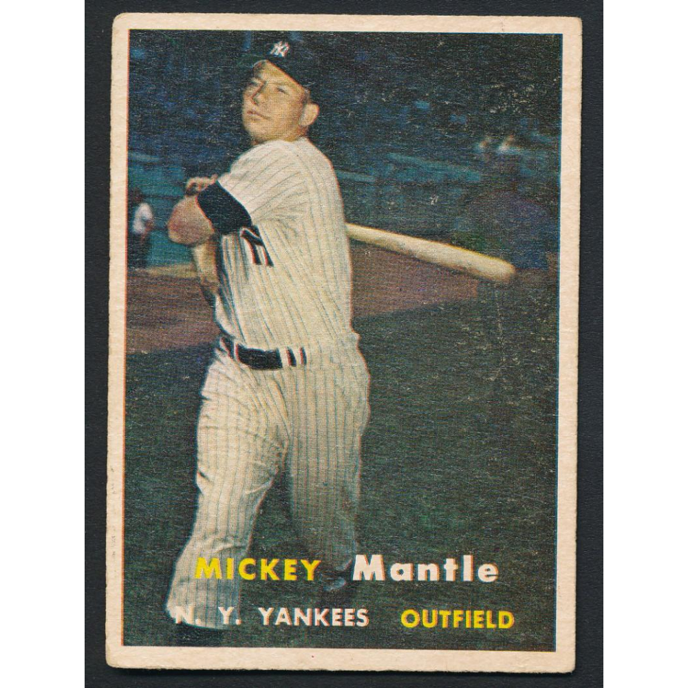 Mickey Mantle 1957 Topps #95 | Pristine Auction