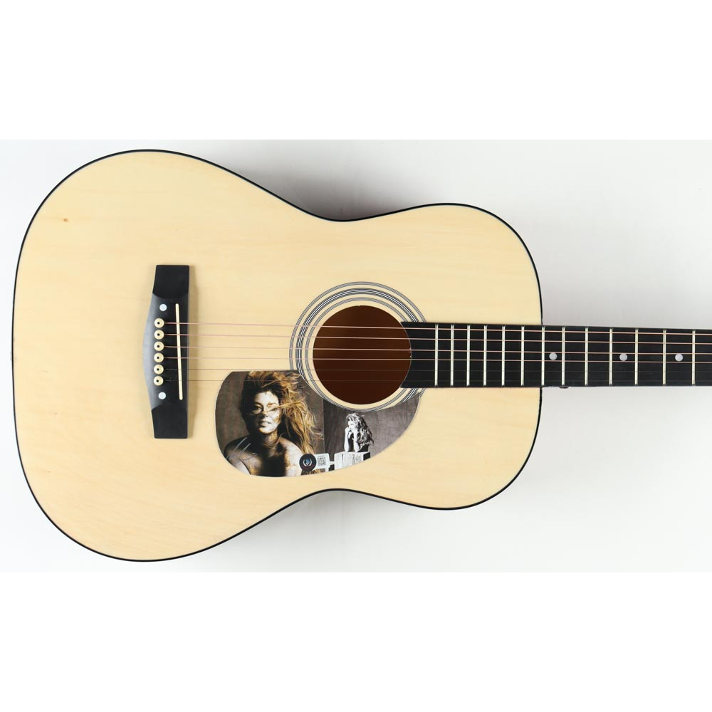 Shania Twain Signed 39" Acoustic Guitar (Beckett) | Pristine Auction