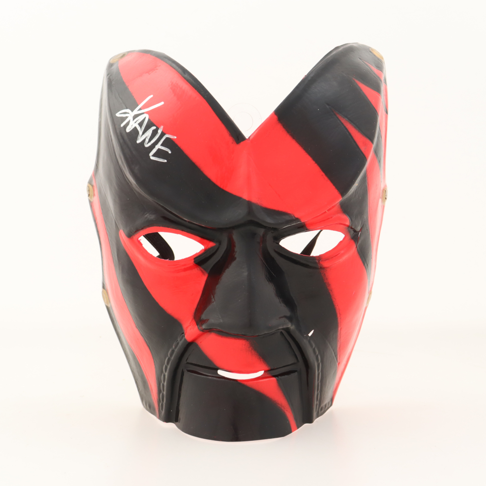 Kane Signed WWE Mask (MAB) | Pristine Auction