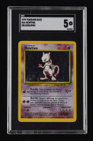 Mewtwo Pokemon 1999 Base Unlimited #10 Holo (SGC 5) | Pristine Auction
