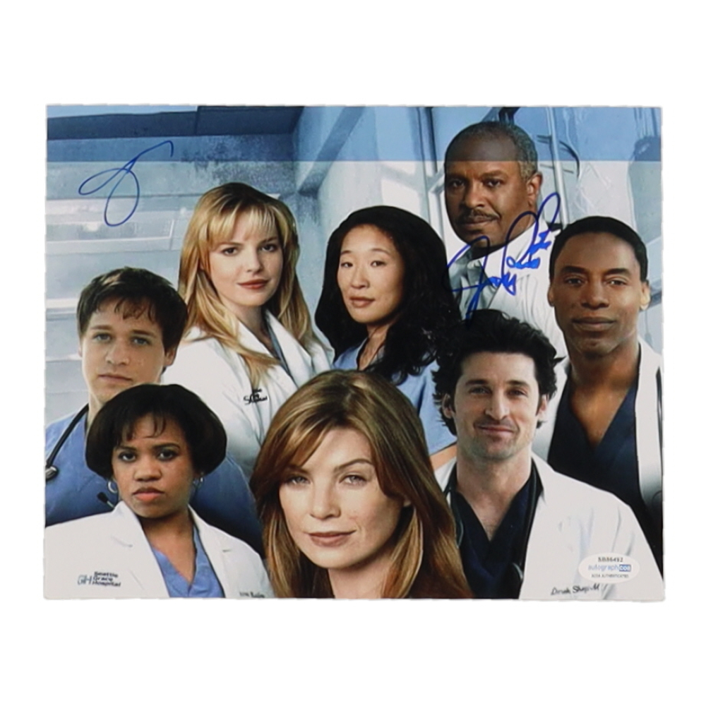 James Pickens Jr. & Justin Chambers Signed 8x10 Photo (AutographCOA ...