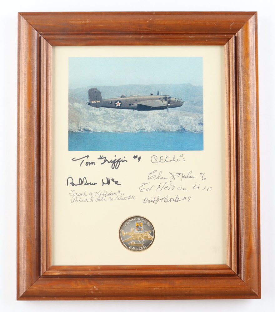 "The Doolittle Raiders" Custom Framed Photo Display With Medallion ...