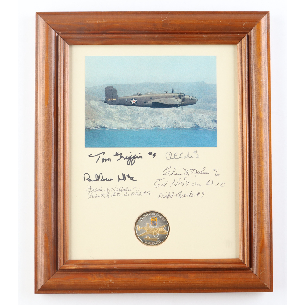 "The Doolittle Raiders" Custom Framed Photo Display With Medallion ...