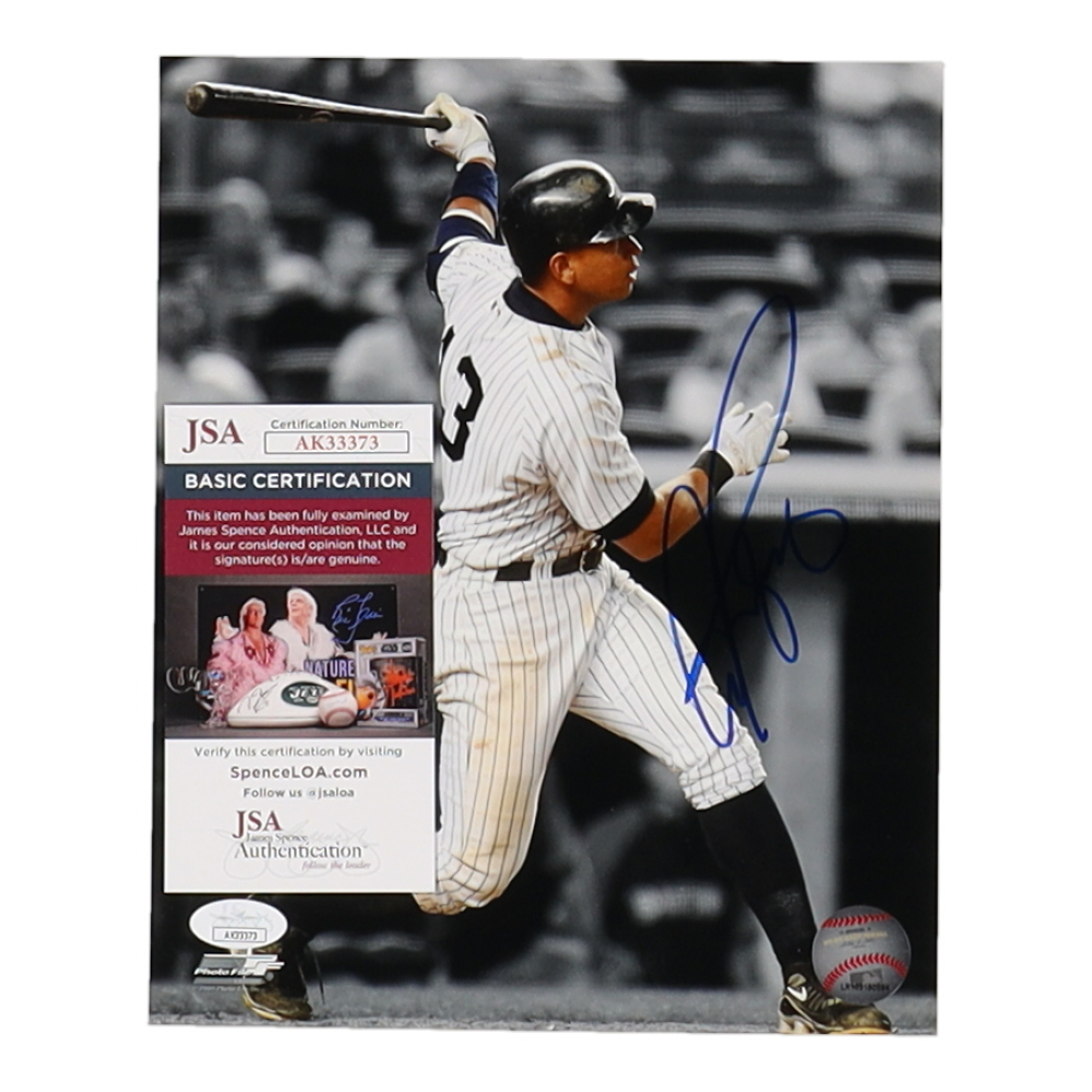 Alex Rodriguez Signed Yankees 8x10 Photo (JSA) | Pristine Auction