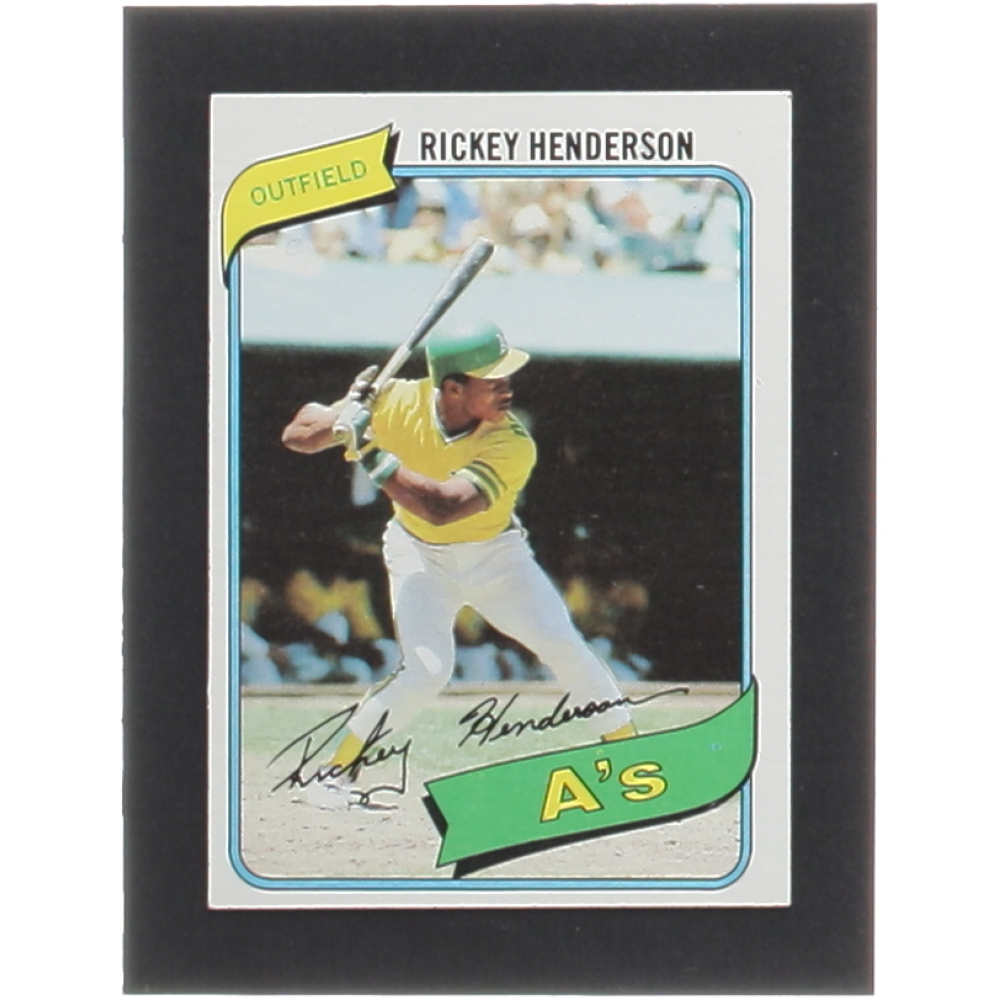 Rickey Henderson 1980 Topps #482 RC | Pristine Auction