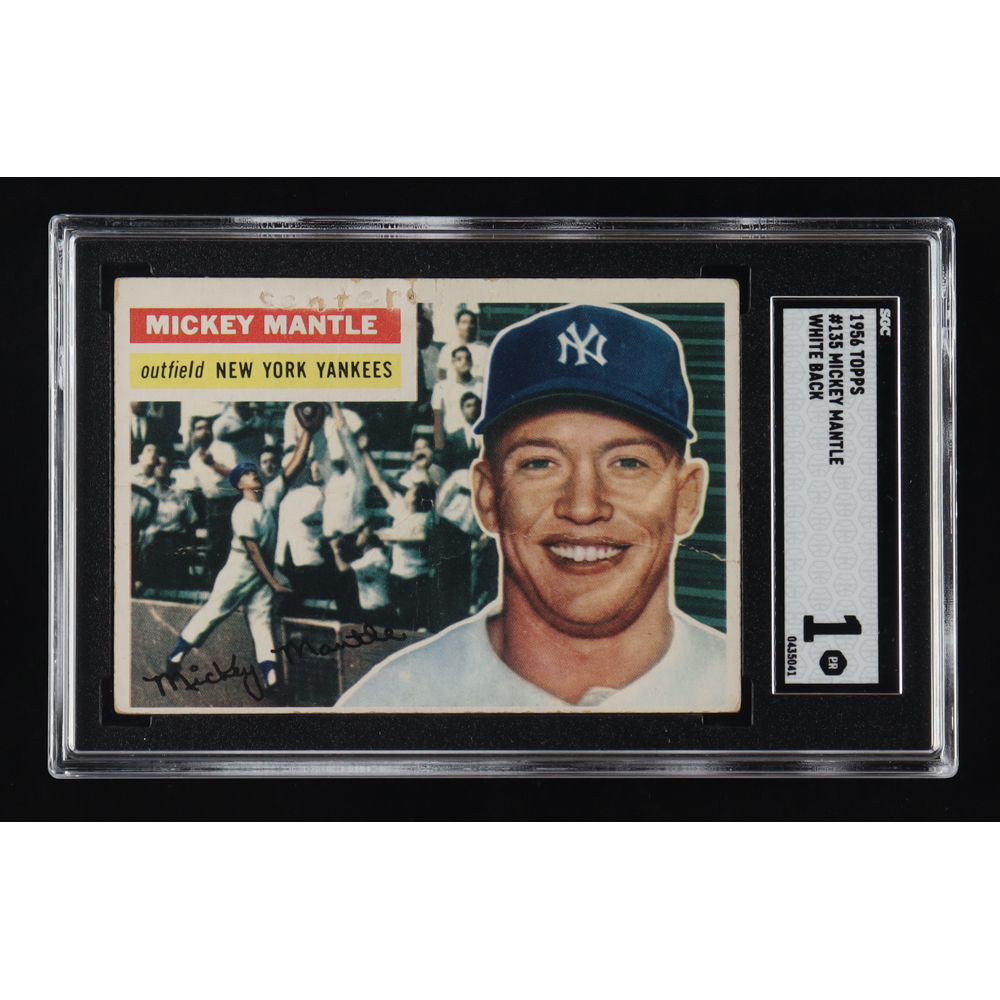 Mickey Mantle 1956 Topps #135 (SGC 1) | Pristine Auction