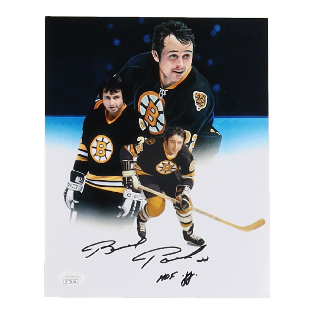 Brad Park Signed Bruins 8x10 Photo Inscribed "HOF 88" (JSA) | Pristine ...