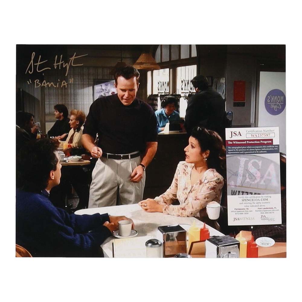 Steve Hytner Signed "Seinfeld" 11x14 Photo Inscribed "Bania" (JSA ...
