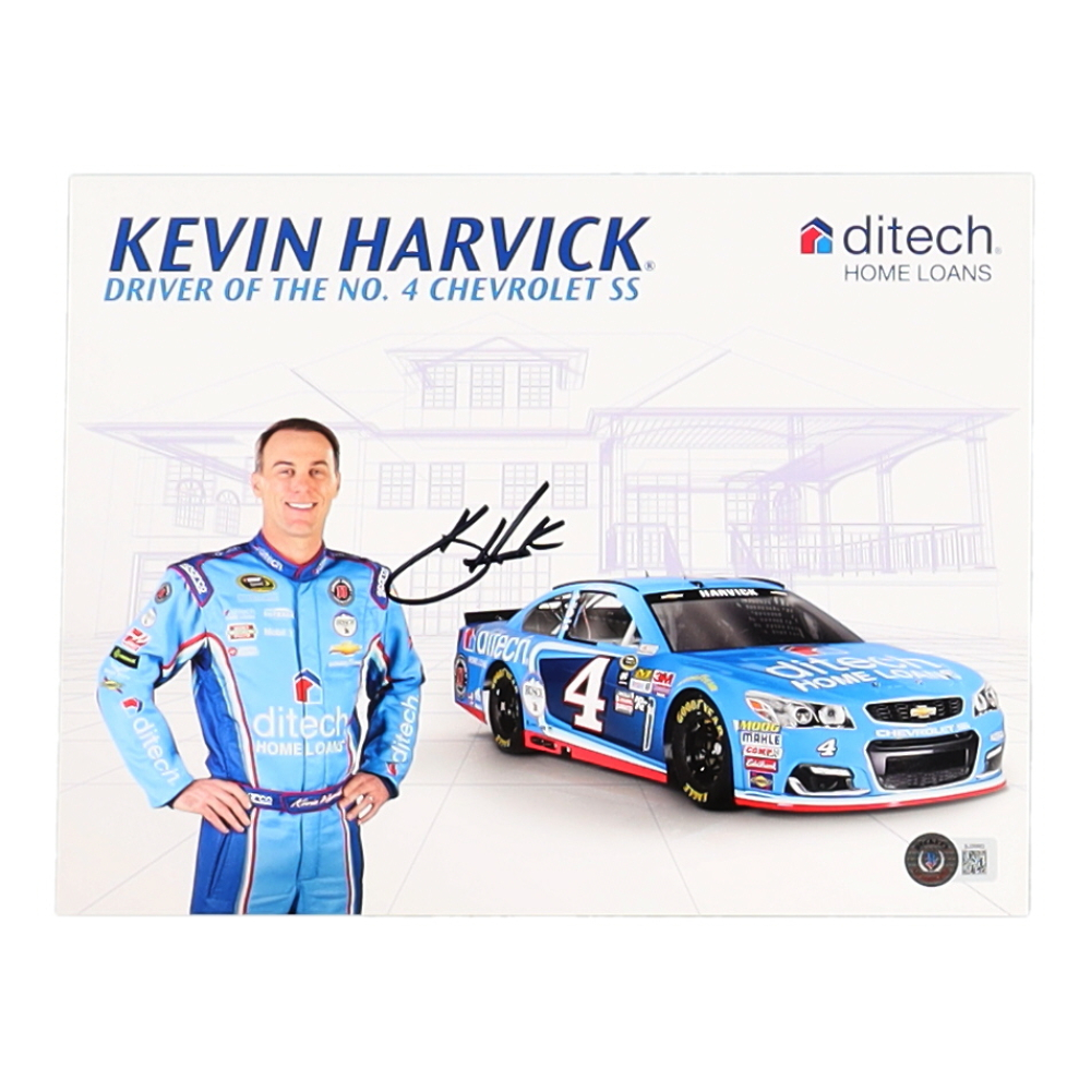 Kevin Harvick Signed NASCAR 8x10 Photo (Beckett) | Pristine Auction