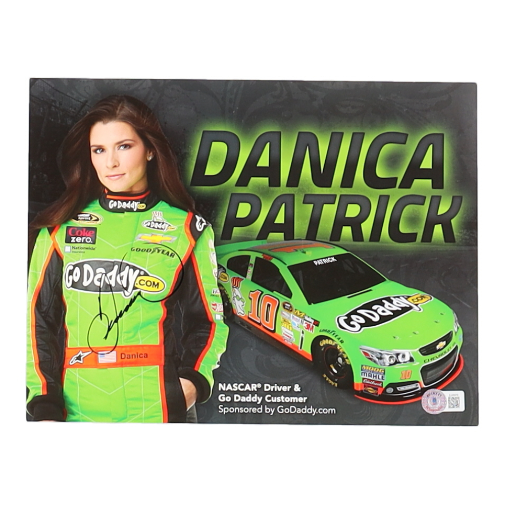 Danica Patrick Signed NASCAR 8x10 Photo (Beckett) | Pristine Auction