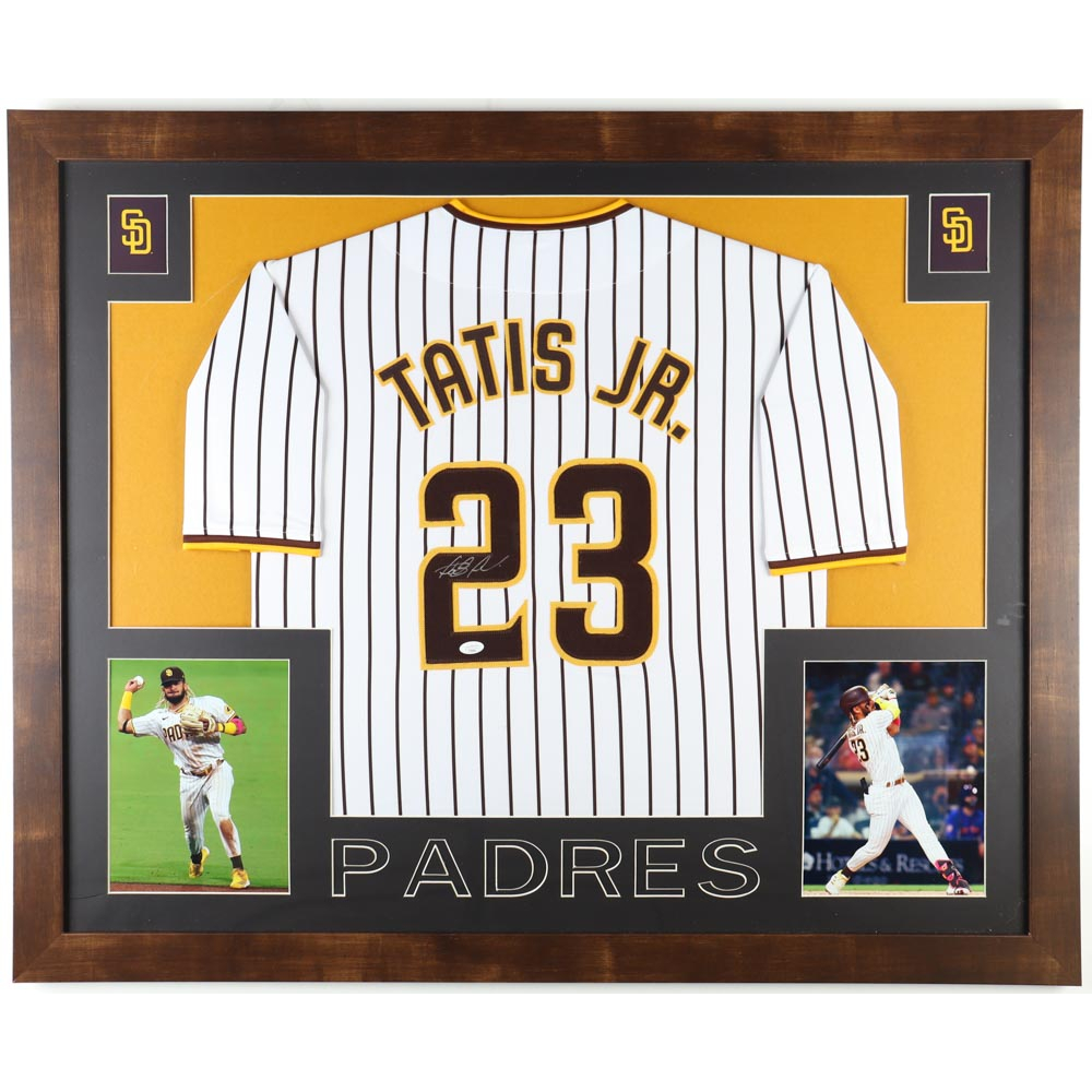 Fernando Tatis Jr. Signed Custom Framed Jersey Display (JSA) | Pristine Auction
