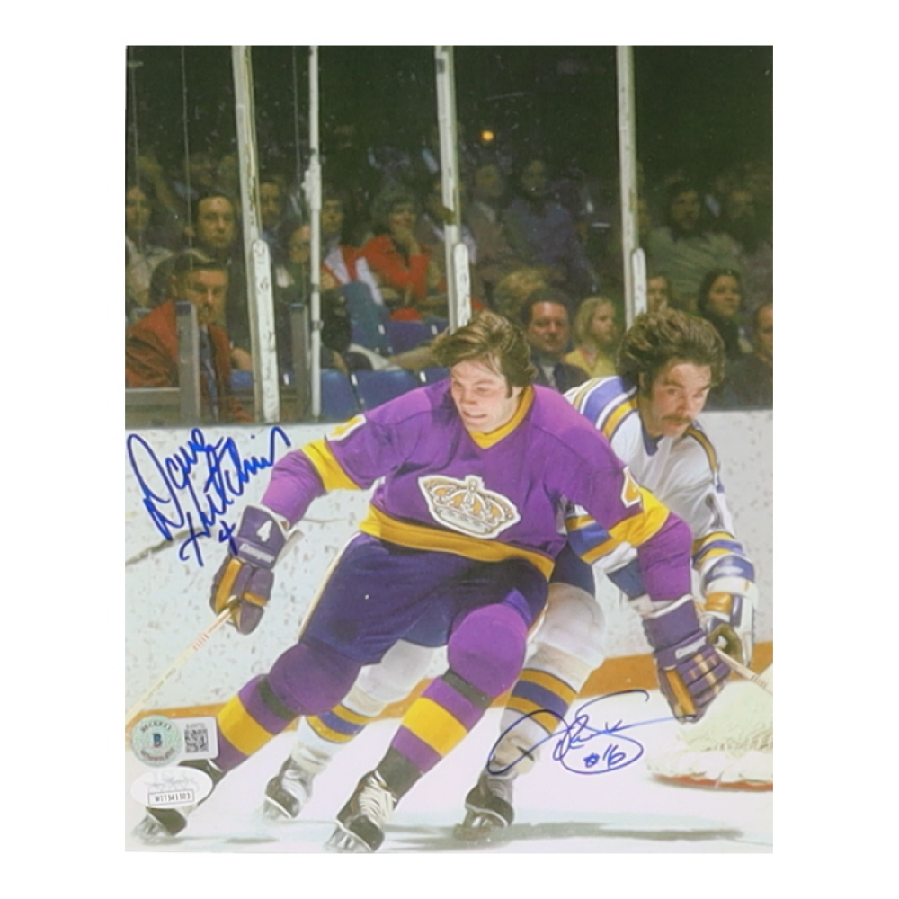 Derek Sanderson & Dave Hutchison Signed 8x10 Photo (JSA & Beckett ...