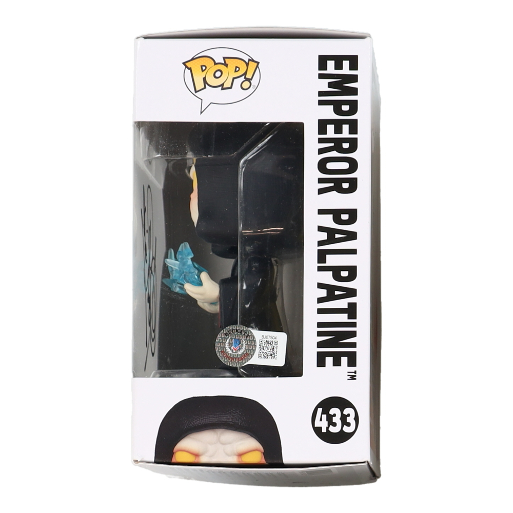 Clive Revill Signed "Star Wars" Emperor Palpatine #433 Funko Pop Vinyl ...
