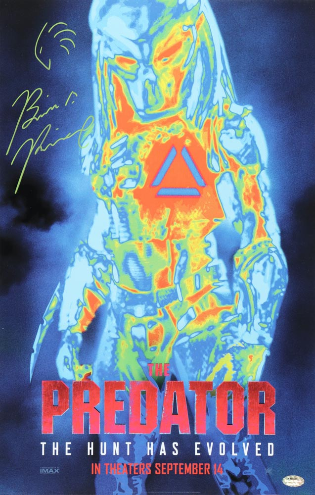 Brian Prince Jr Signed "The Predator" 11x17 Photo With Sketch (Schwartz ...