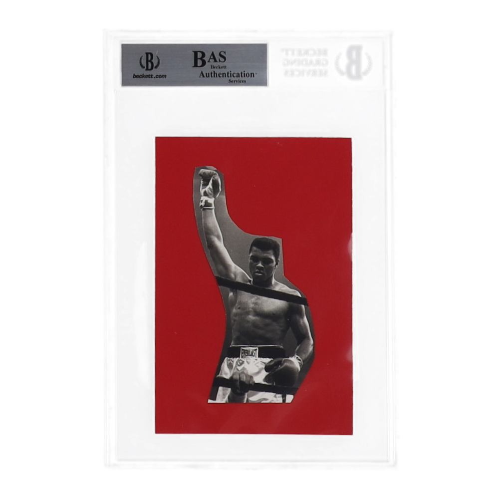 Muhammad Ali Signed Cut Collage (BGS) | Pristine Auction