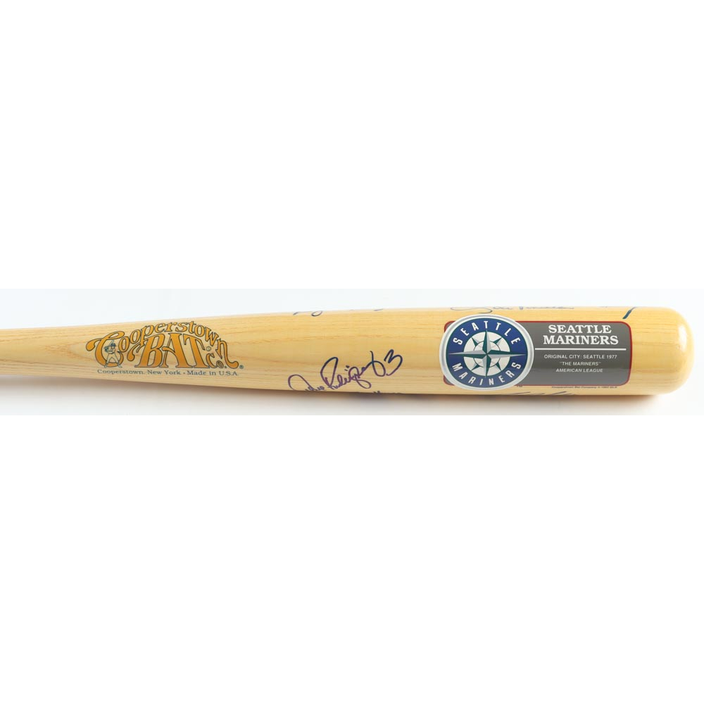 Cooperstown Mariners Baseball Bat Signed By (7) With Alex Rodriguez ...