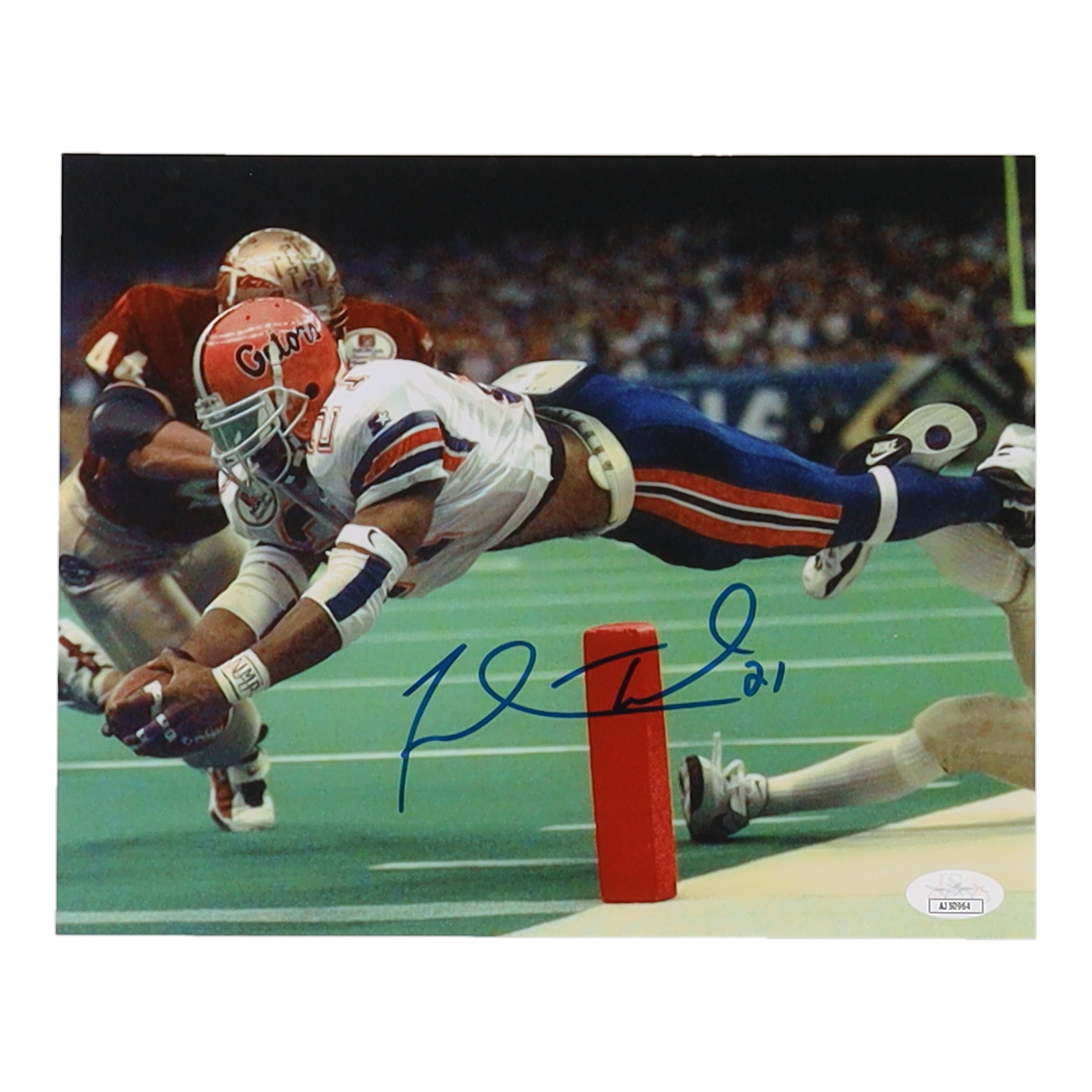 Fred Taylor Signed Florida Gators 8x10 Photo (JSA) | Pristine Auction