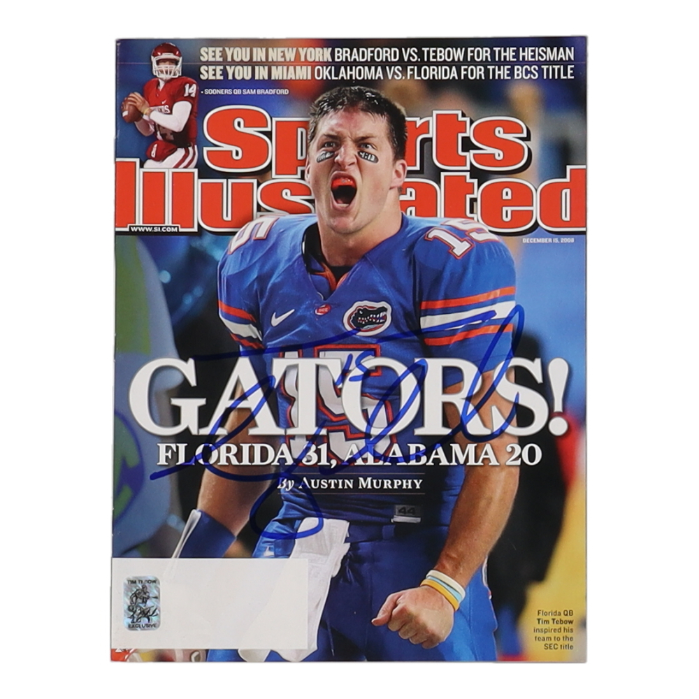 Tim Tebow Signed "Sports Illustrated" 8x10 Magazine (Tebow) | Pristine ...