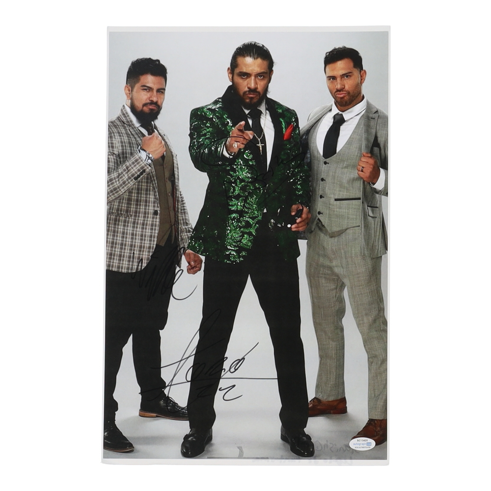 Santos Escobar, Joaquin Wilde & Cruz Del Toro Signed WWE 11x17 Photo ...