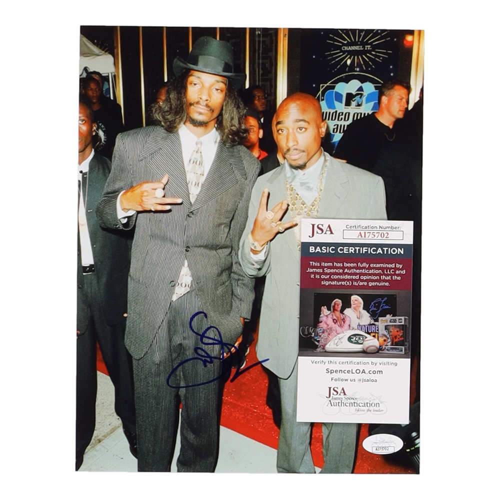 Snoop Dogg Signed 8x10 Photo (JSA) | Pristine Auction