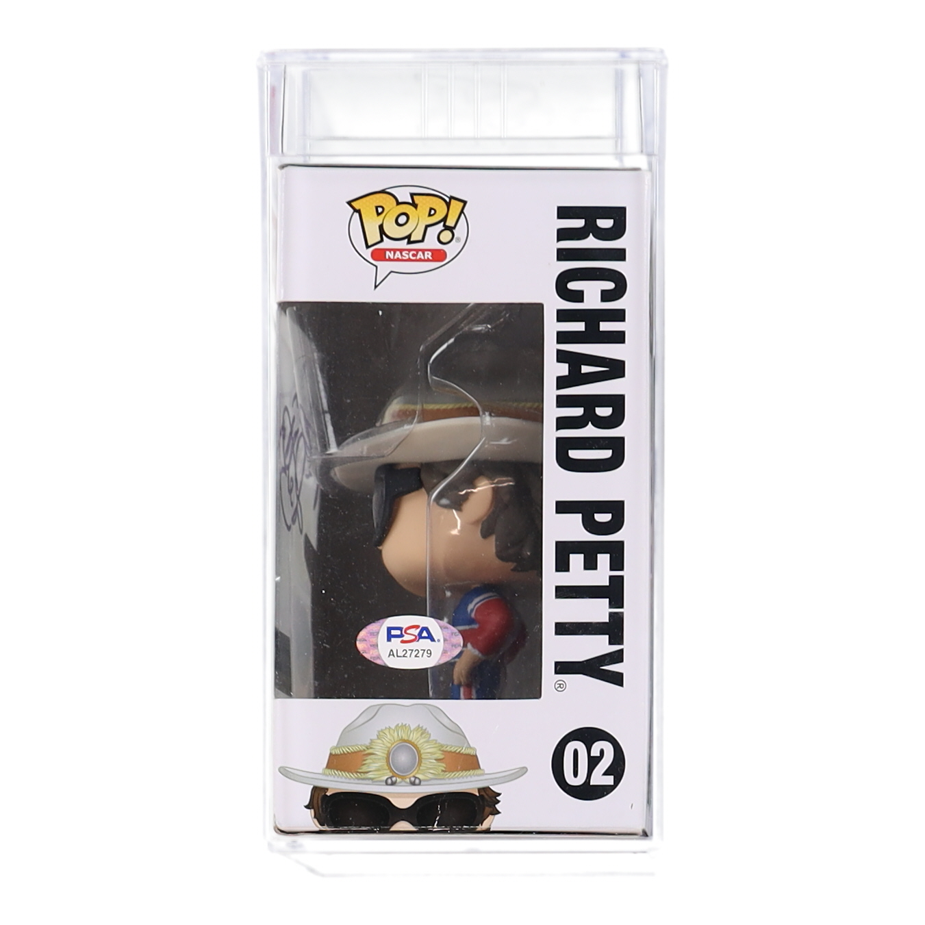 Richard Petty Signed NASCAR #02 Funko Pop! Vinyl Figure (PSA ...
