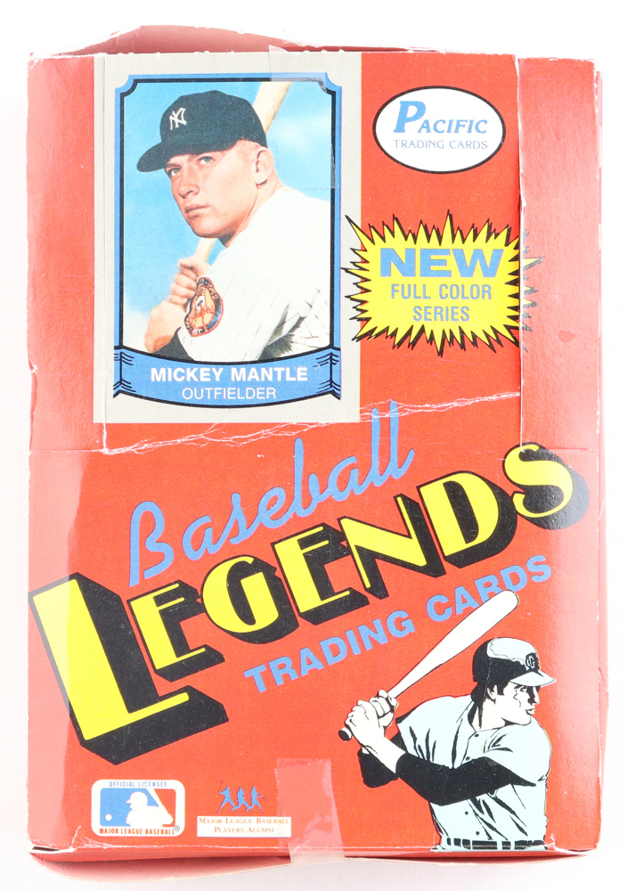 1988 Pacific Legends Series 1 Baseball Hobby Box With (36) Packs ...
