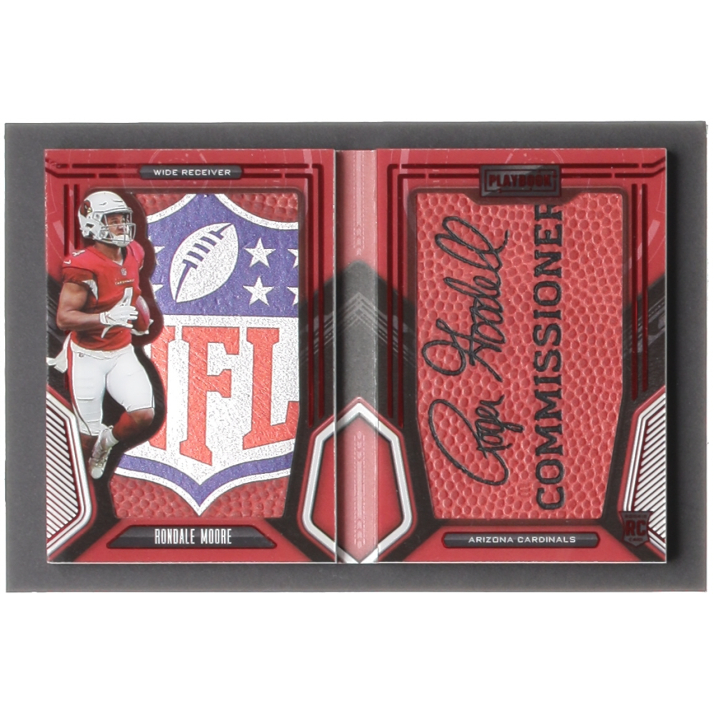 Rondale Moore 2021 Panini Playbook Rookie Jumbo Memorabilia Booklet ...