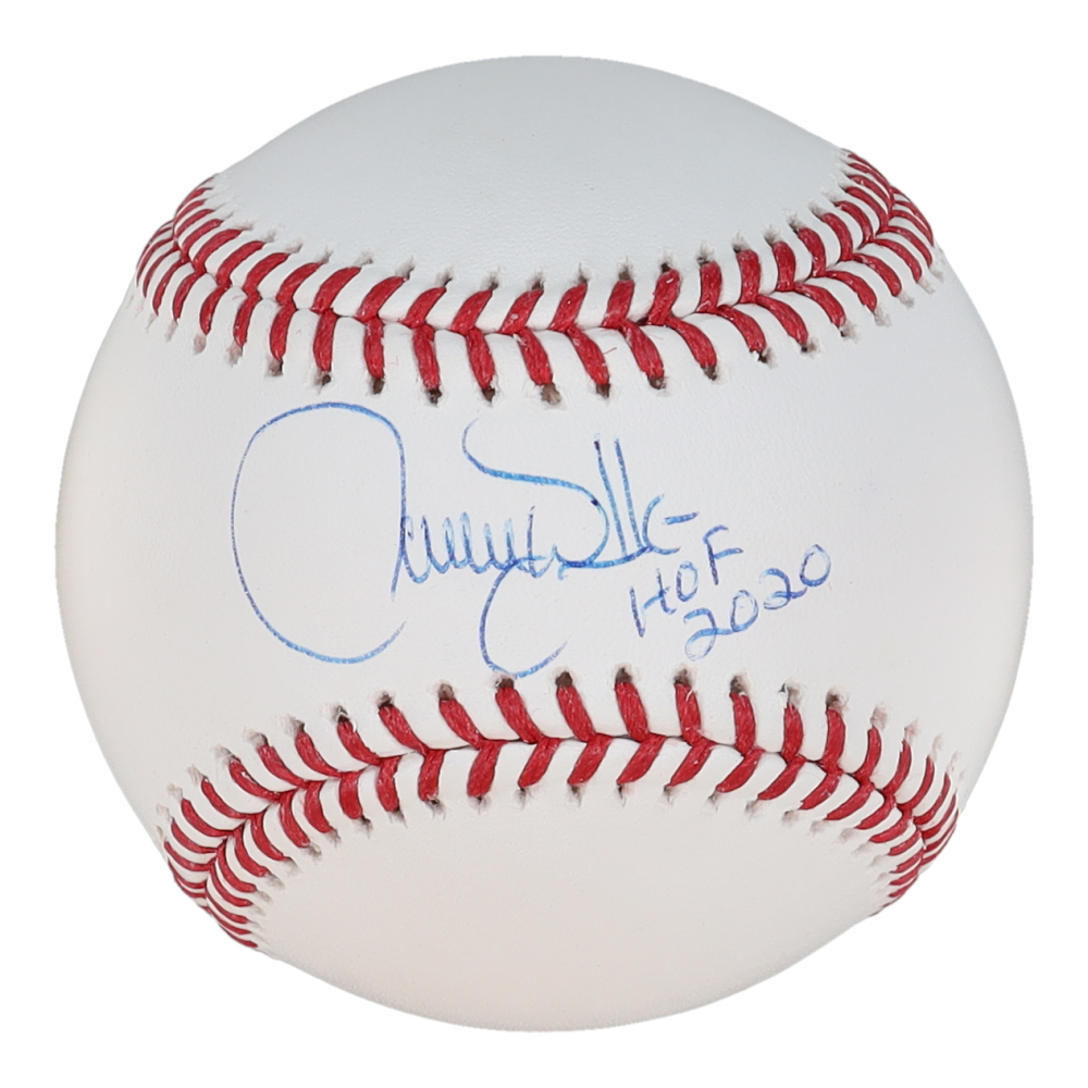 Larry Walker Signed OML Baseball Inscribed "HOF 2020" (TriStar ...
